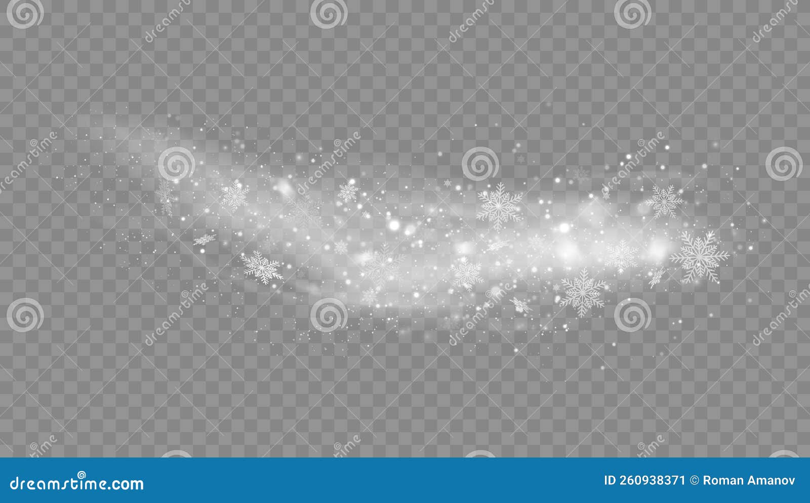 Snowstorm. Cold Snow Wind Isolated Stock Vector - Illustration of year ...