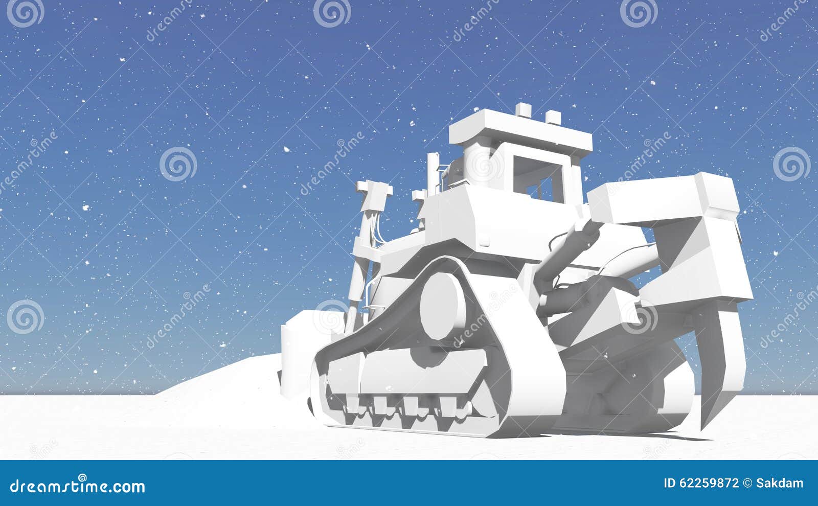 Snowstorm stock illustration. Illustration of road, cold - 62259872