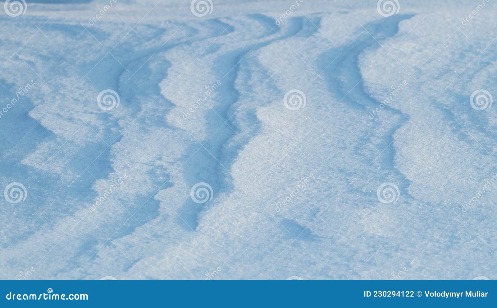 Snowy Background, Snow-covered Surface of the Earth after a Blizzard in ...