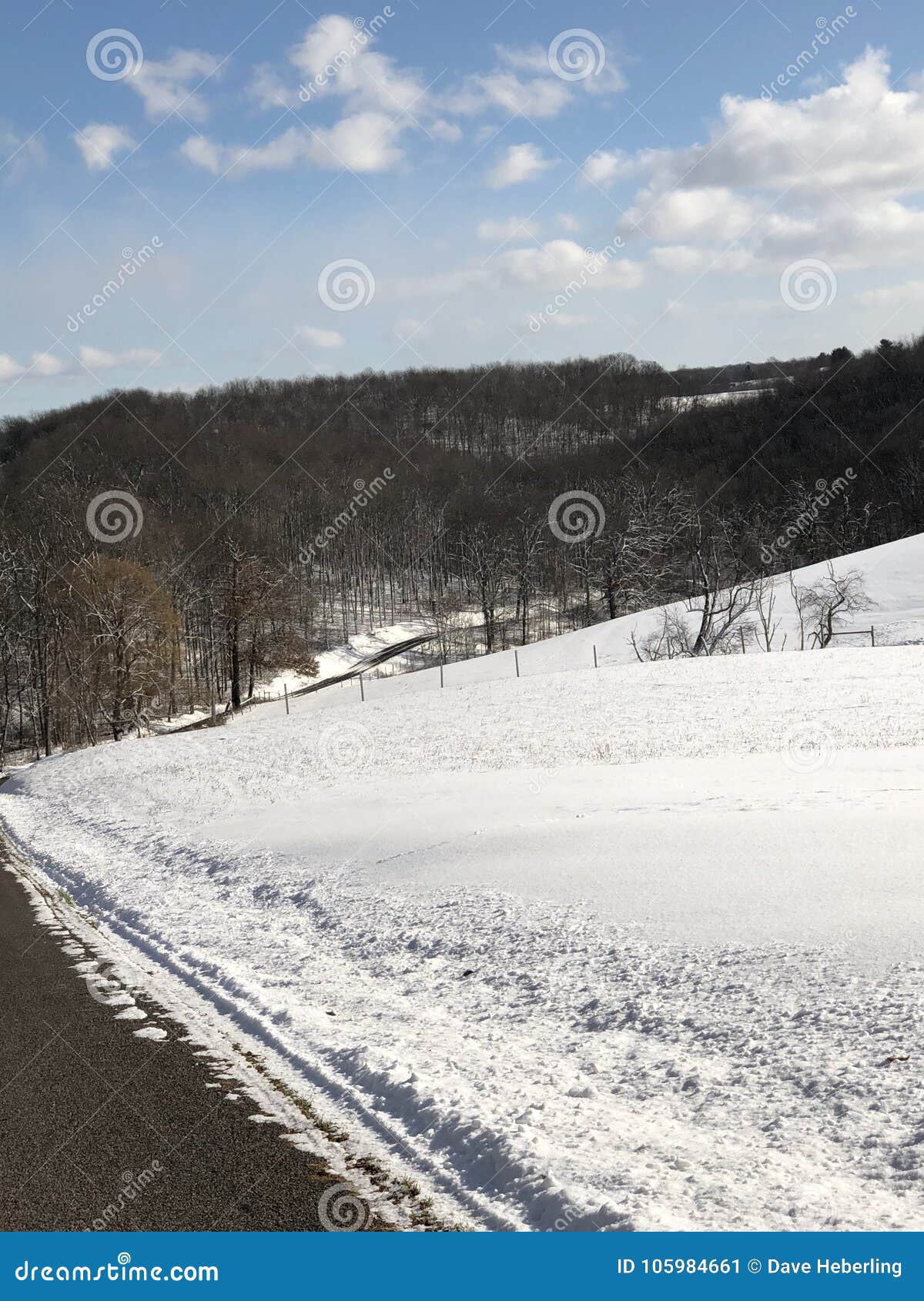 A snowy beautiful day stock image. Image of snowy, freezing - 105984661