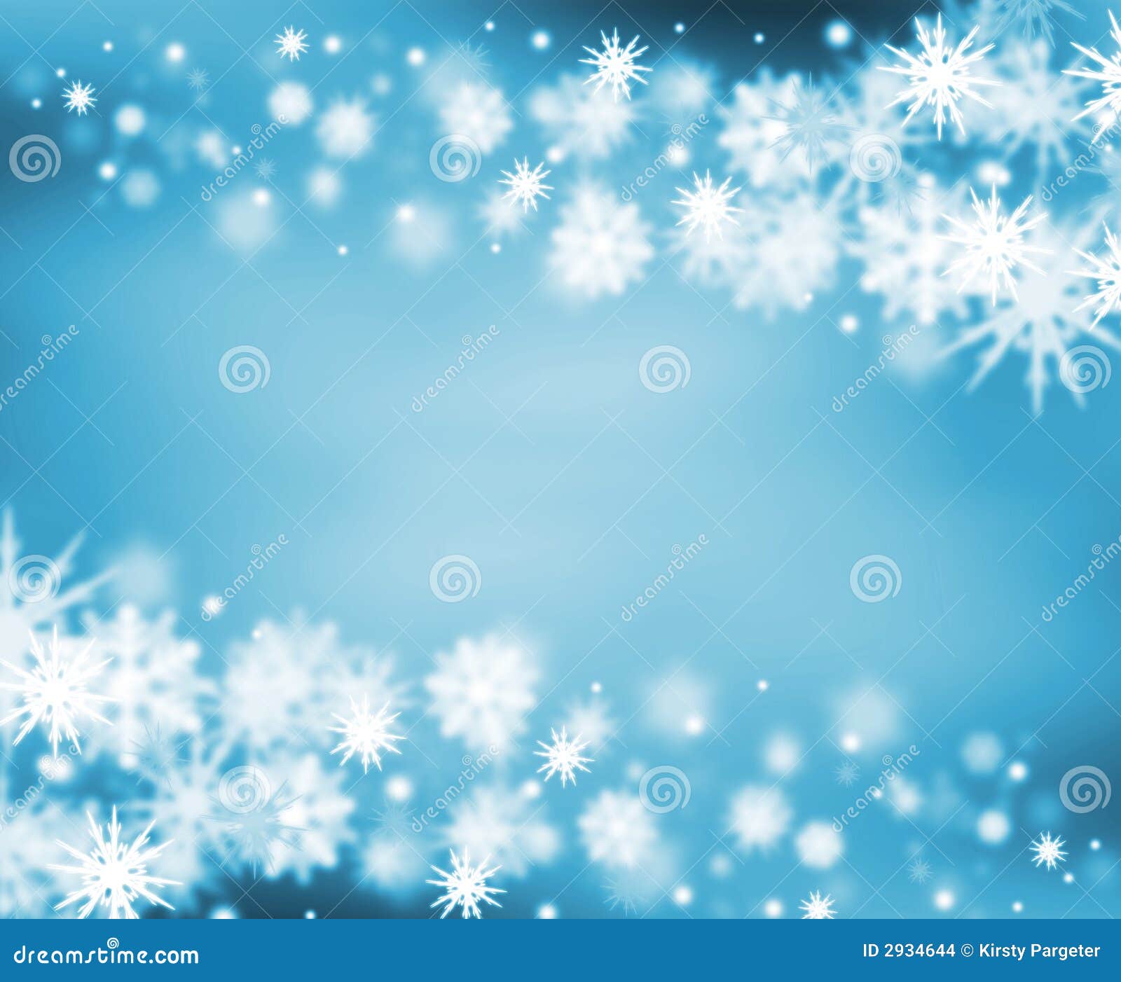 Snowy border stock illustration. Illustration of xmas - 2934644