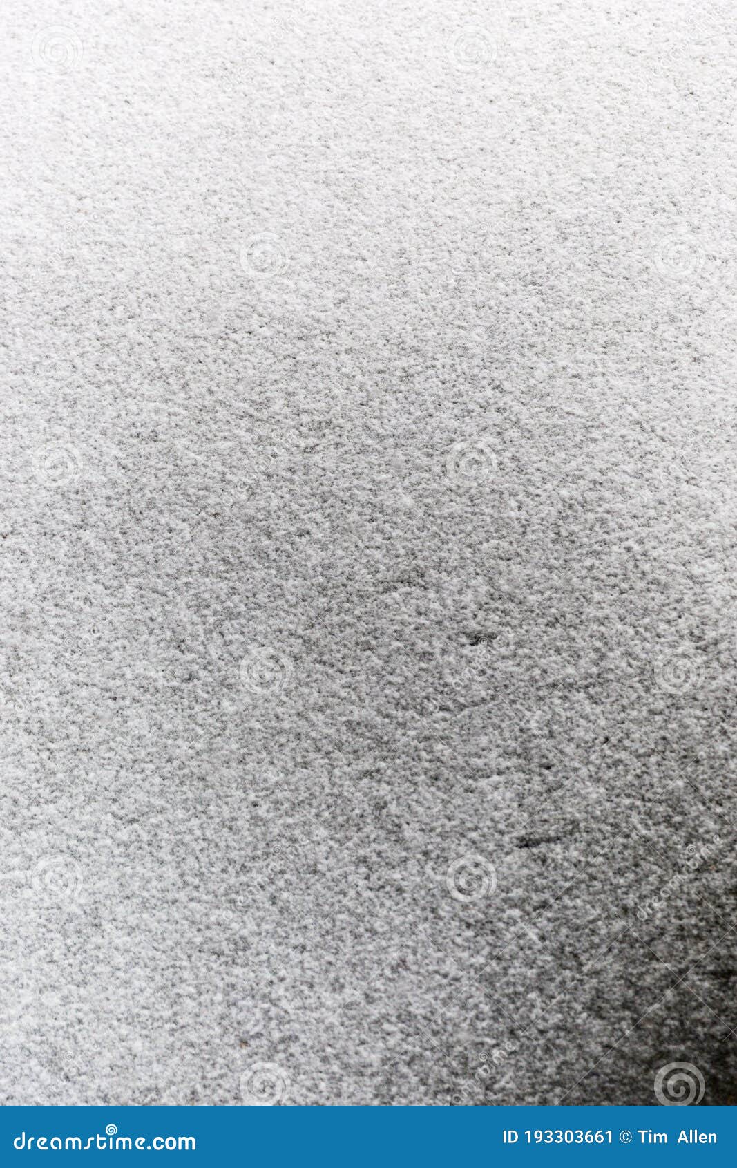 Thin Layer of Snow on Concrete Texture Stock Image - Image of exterior ...