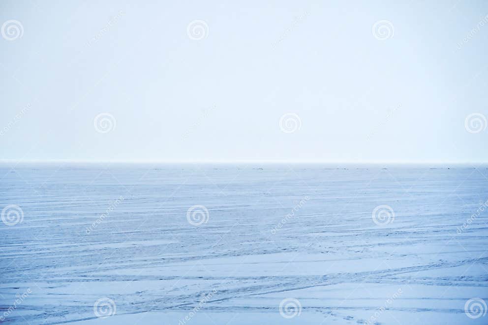 Snowy Field Landscape stock photo. Image of season, outdoor - 99428346