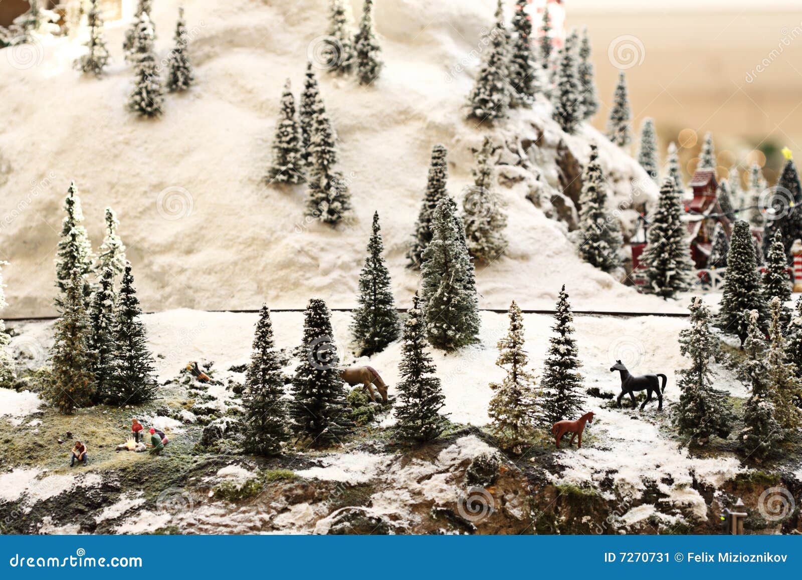 Snowy Hillside stock image. Image of hill, snow, side - 7270731