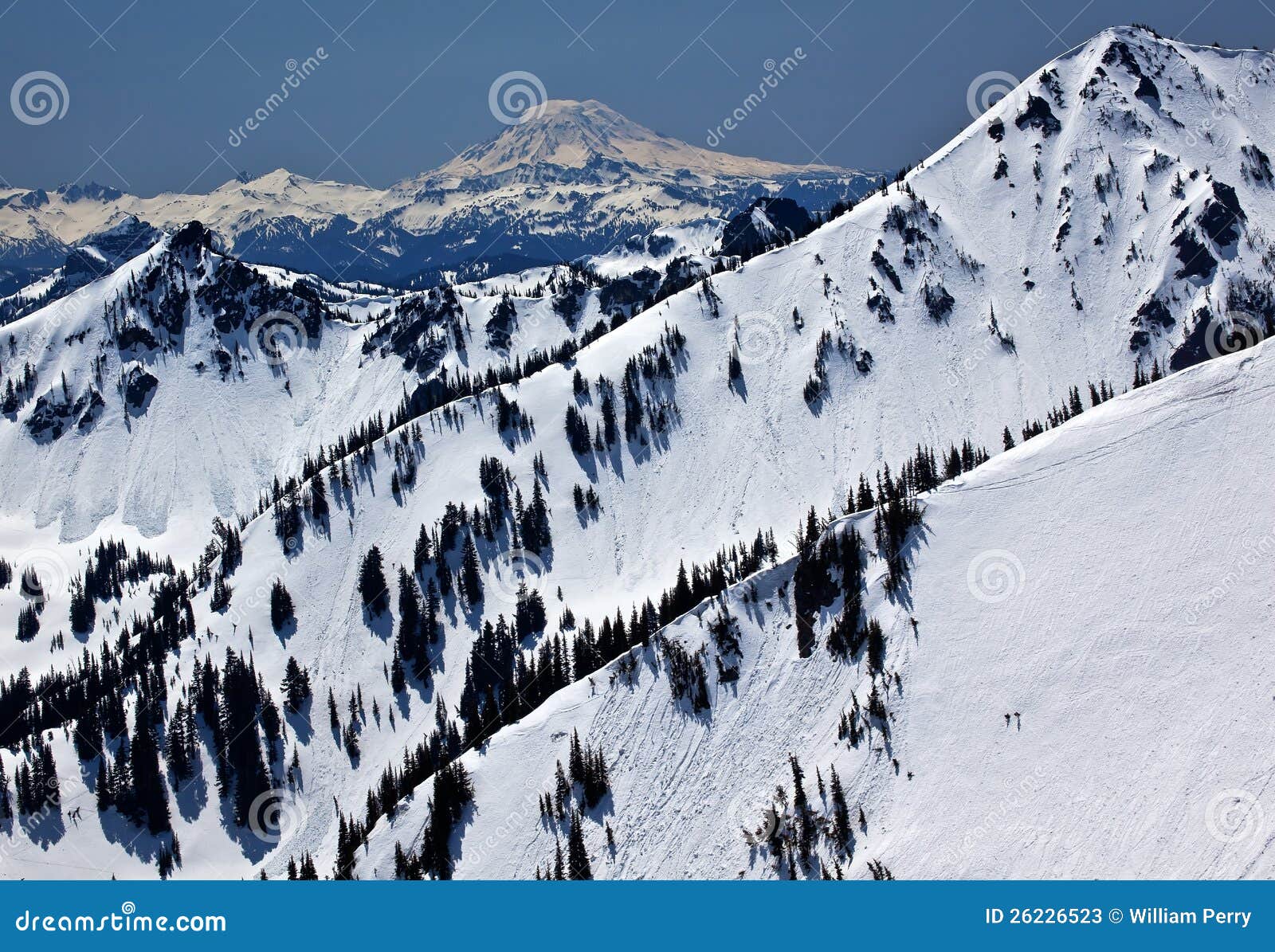Ridge Lines, Odaesan National Park Stock Photography | CartoonDealer ...