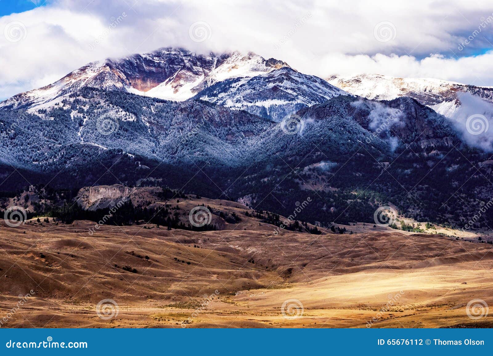 Snowy Mountain Top stock photo. Image of blue, mountains - 65676112
