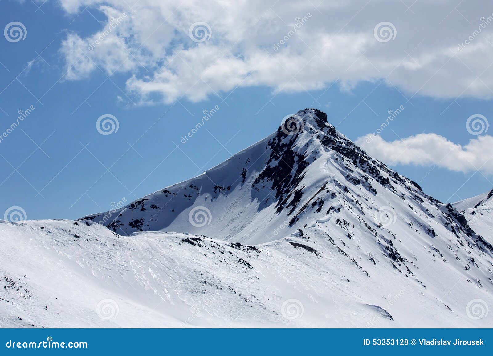 Snowy Panorama of the Italian Alps Stock Photo - Image of panoramic ...