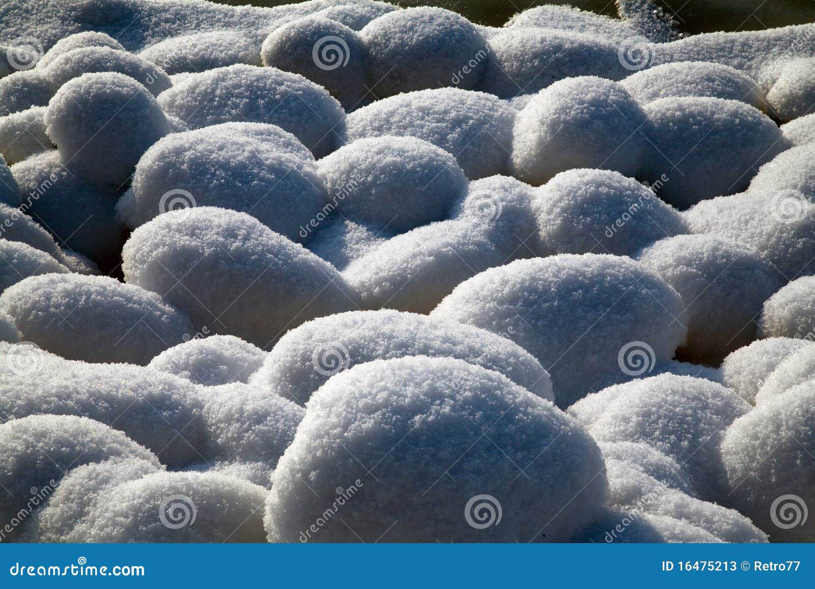 Snowy stones stock image. Image of temperature, horizontal - 16475213