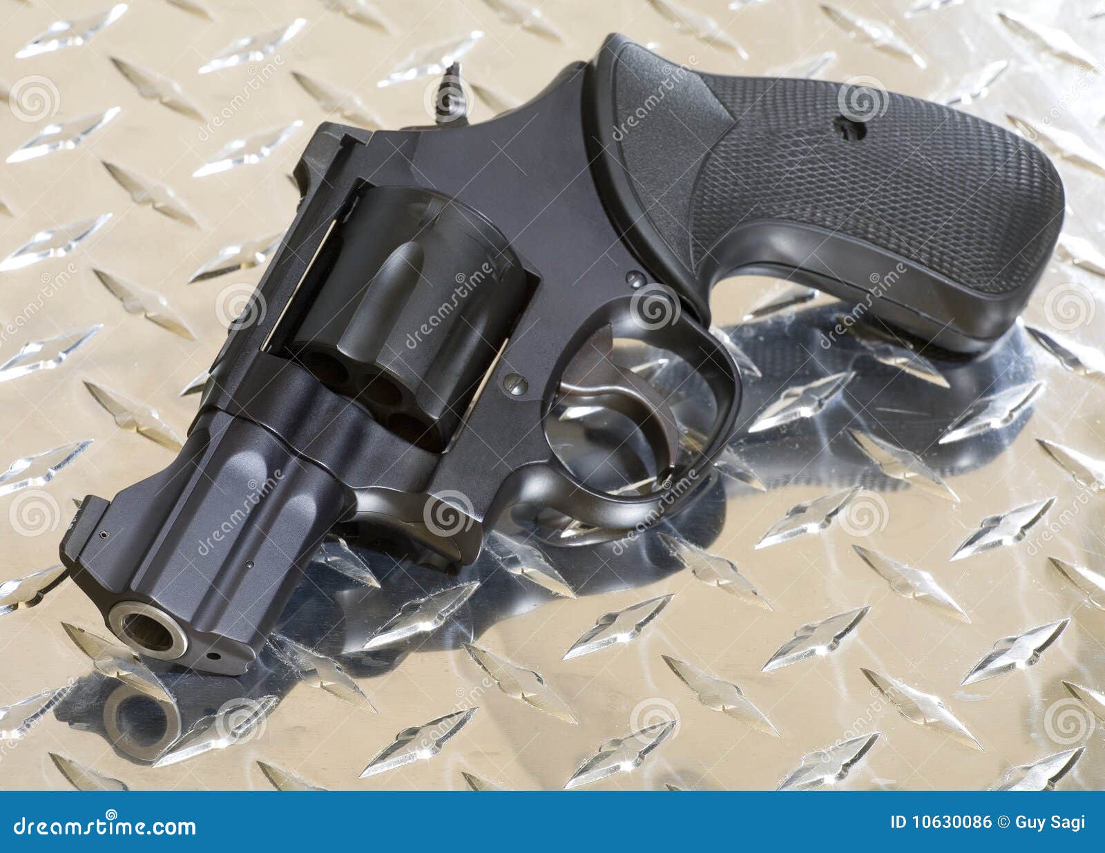 Snub nose revolver stock photo. Image of defense, sights - 10630086