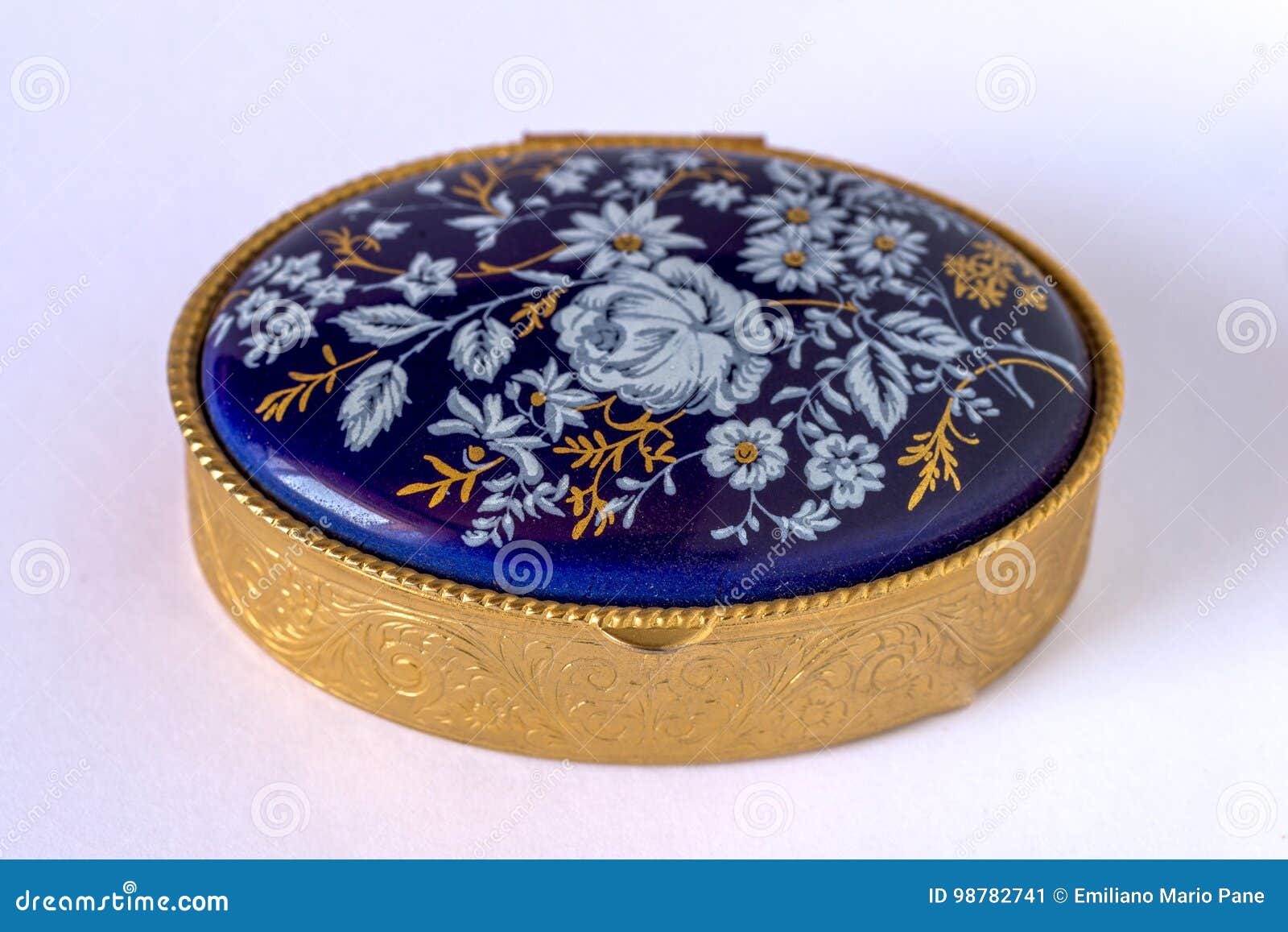 Snuff box stock image. Image of decorated, antique, symbol - 98782741