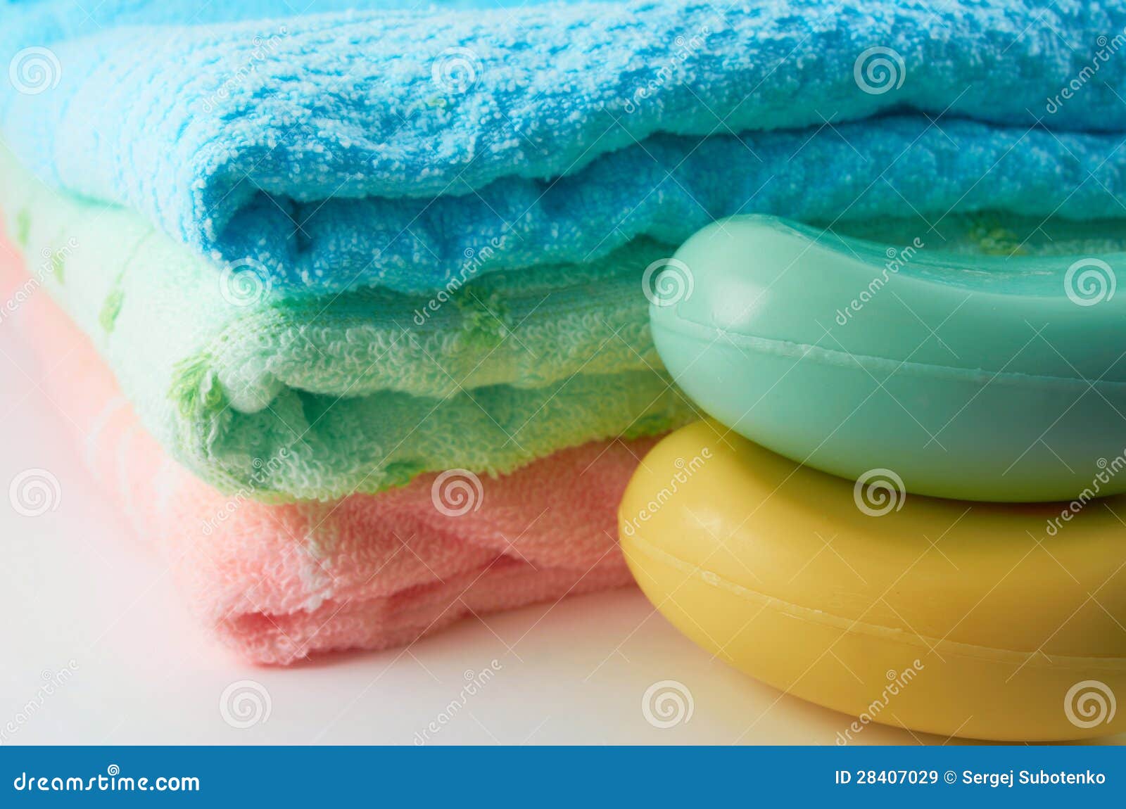 Soap stock image. Image of color, cloth, natural, freshness - 28407029
