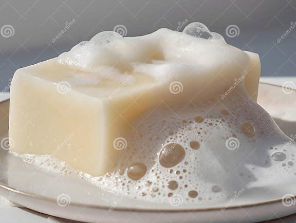 Soap Bar with Water Explosion Stock Illustration - Illustration of natural, design: 352286696