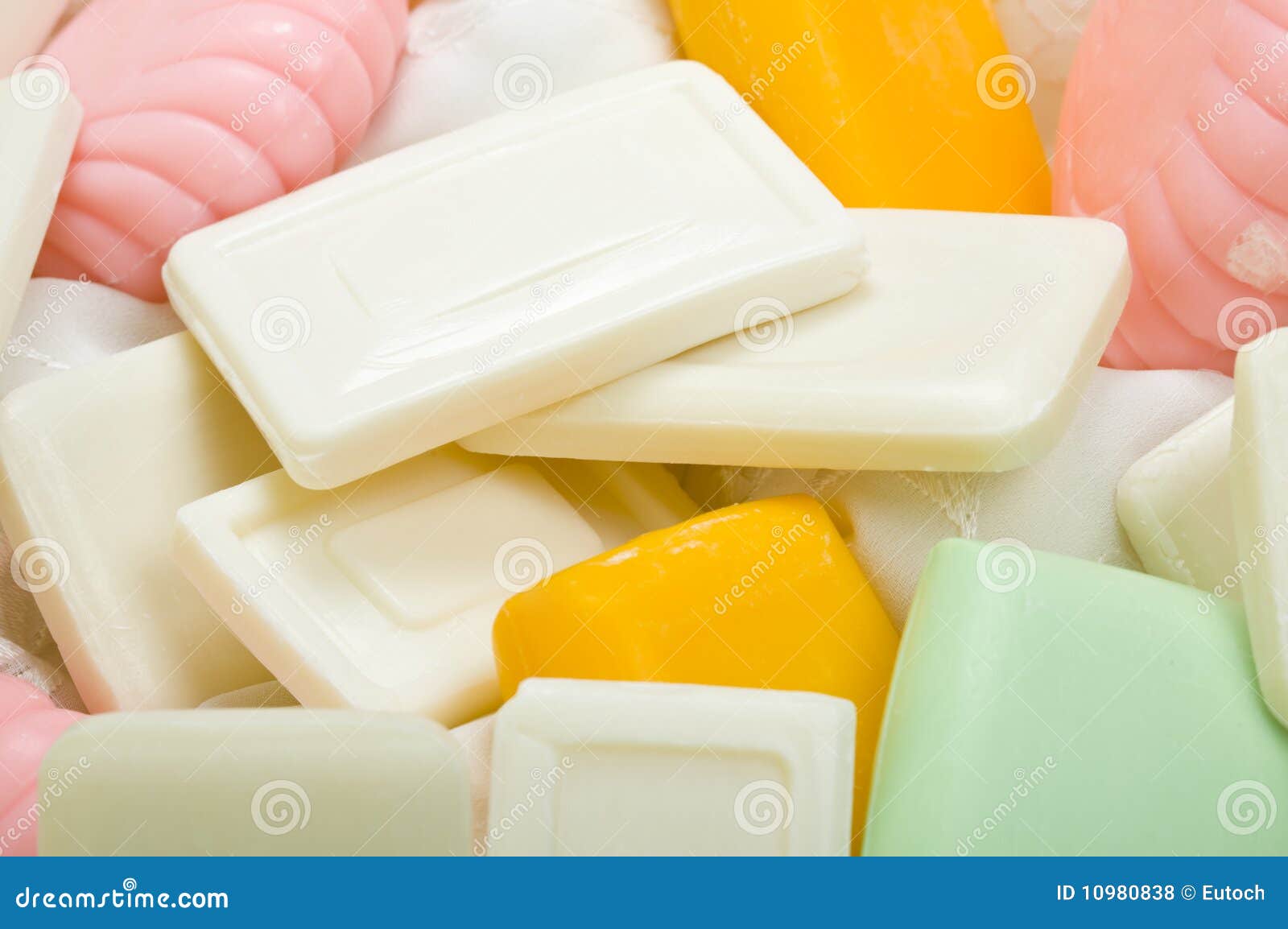 Soap Bars Background 2 stock photo. Image of material - 10980838