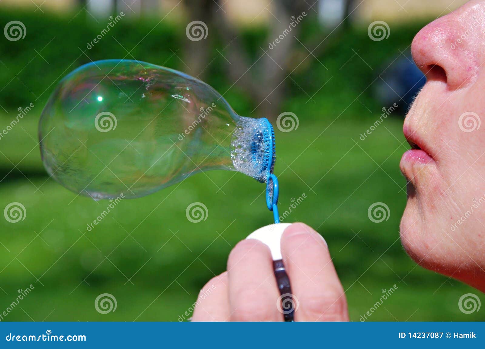 Soap bubble. stock image. Image of attractive, happiness - 14237087
