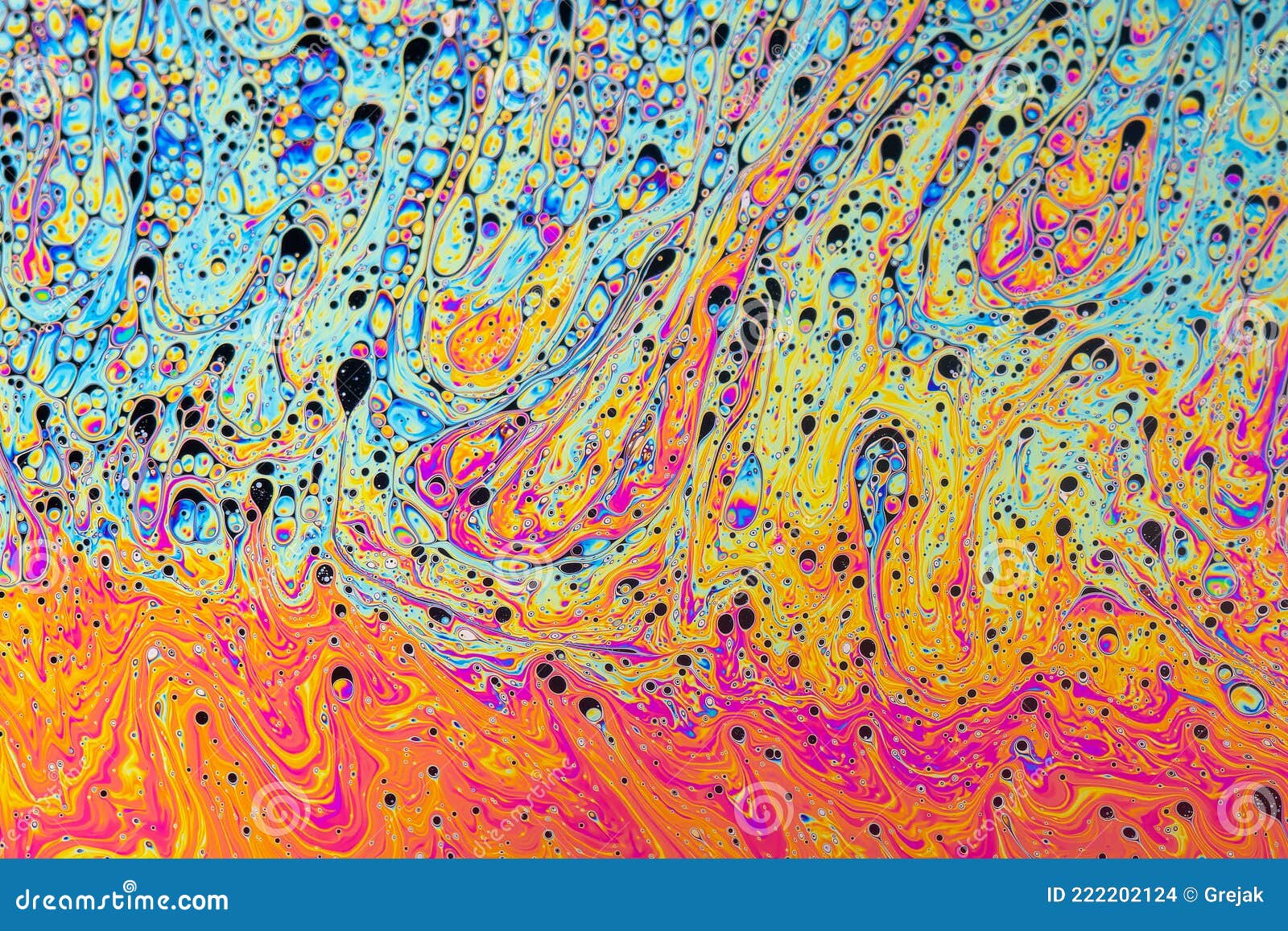 Soap Bubble Abstract Art Patterns Stock Photo - Image of surreal ...