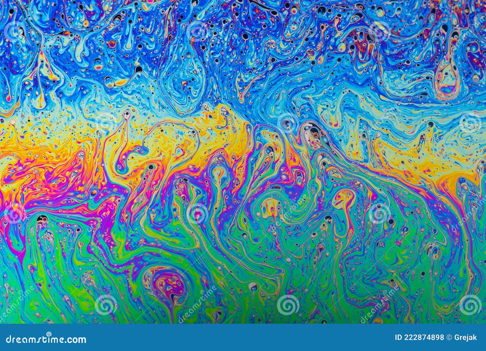 Soap Bubble Abstract Art Patterns Stock Photo - Image of mushroom ...