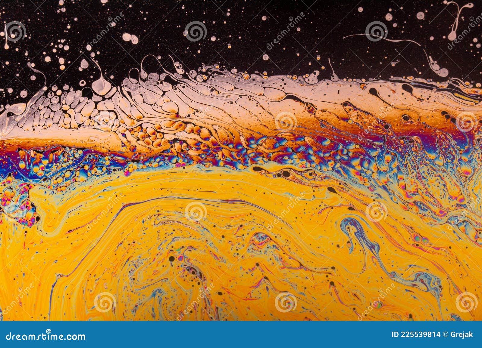 Soap Bubble Abstract Art Patterns Stock Photo - Image of pattern ...