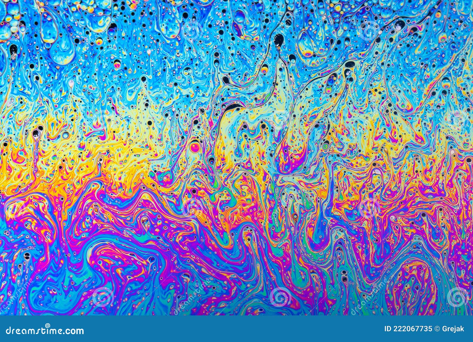 Soap Bubble Abstract Art Patterns Stock Image - Image of creative ...