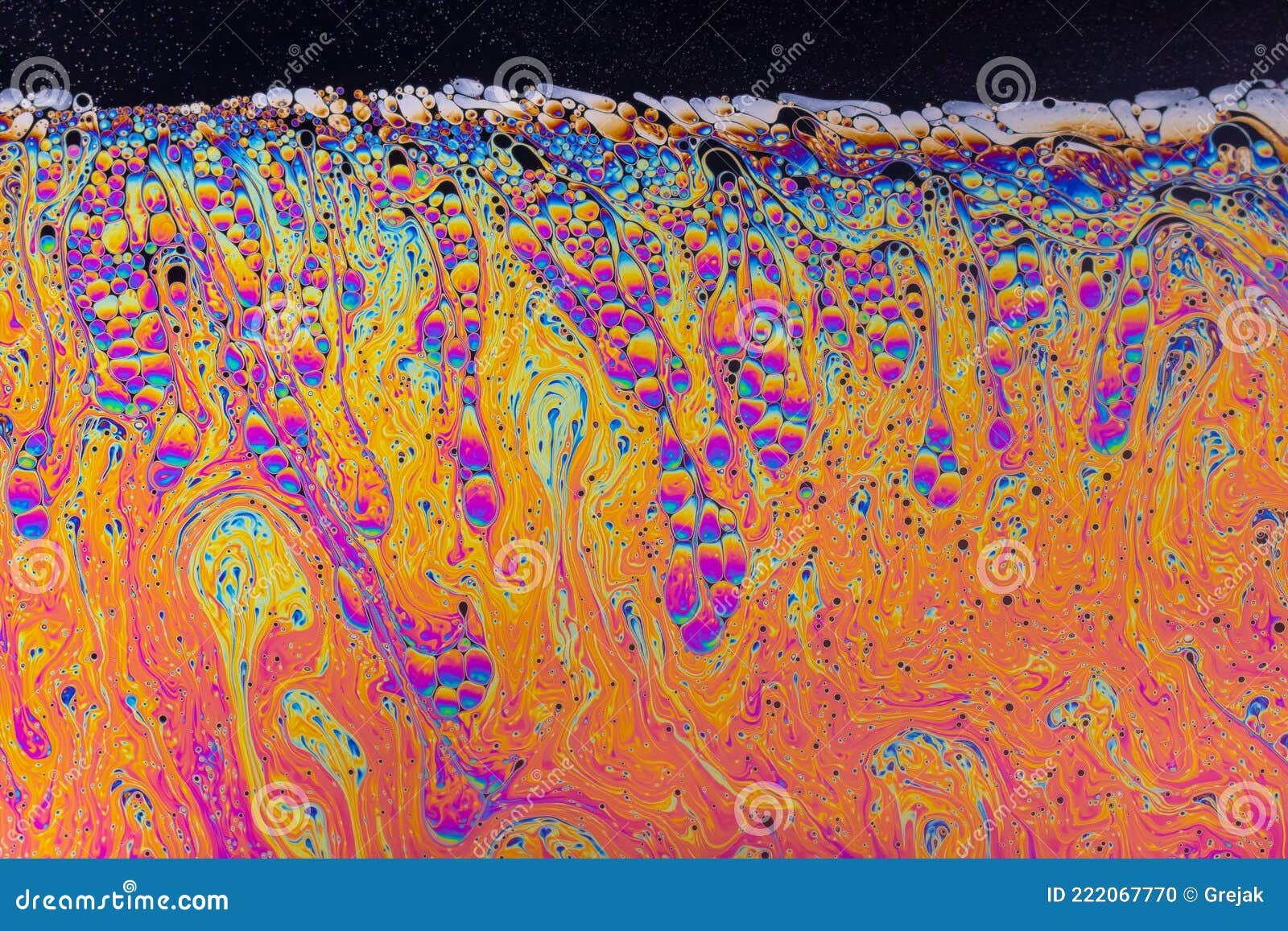 Soap Bubble Abstract Art Patterns Stock Photo - Image of decoration ...