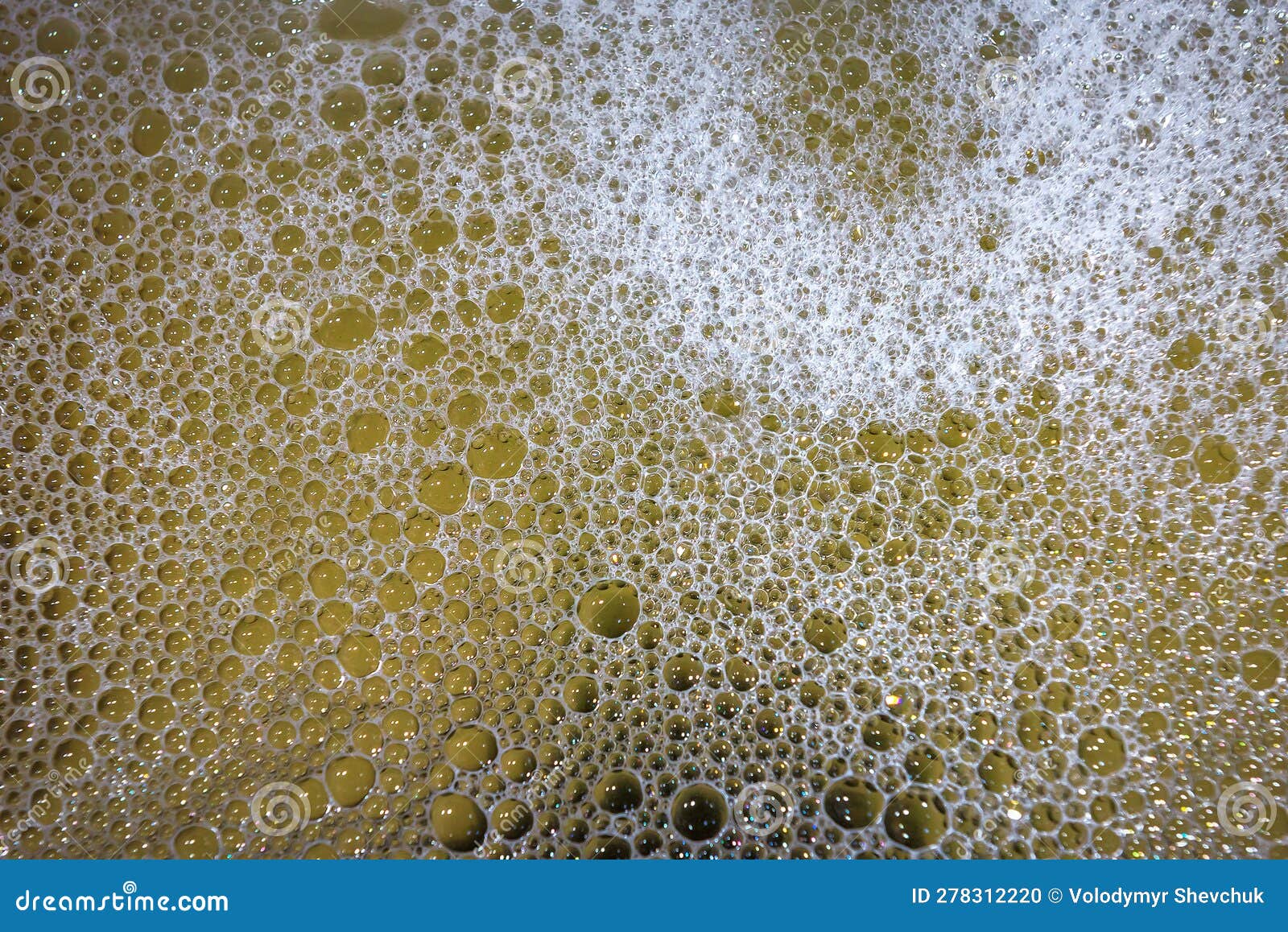 Soap bubble foam texture stock photo. Image of hygiene - 278312220