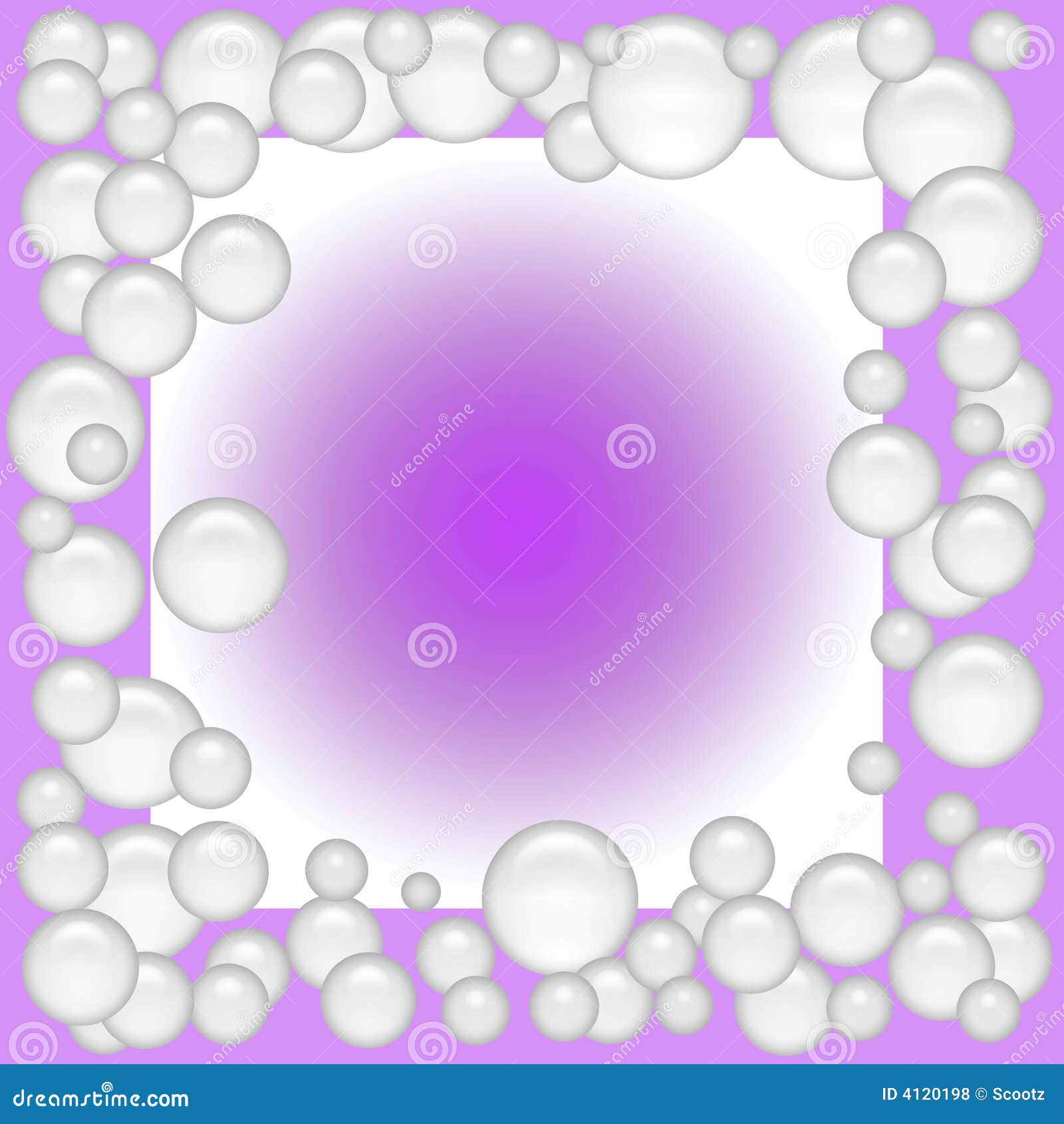 Soap bubble frame stock illustration. Illustration of round - 4120198