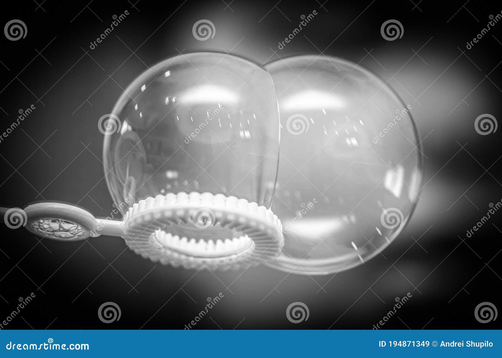 Soap bubble in the hand stock image. Image of soap, hand - 194871349