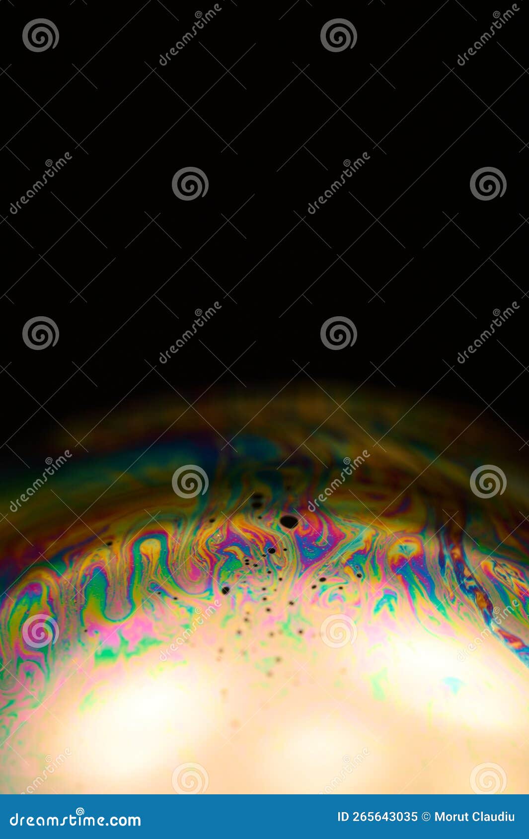 Macro soap stock image. Image of bubble, macro, colors - 265643035
