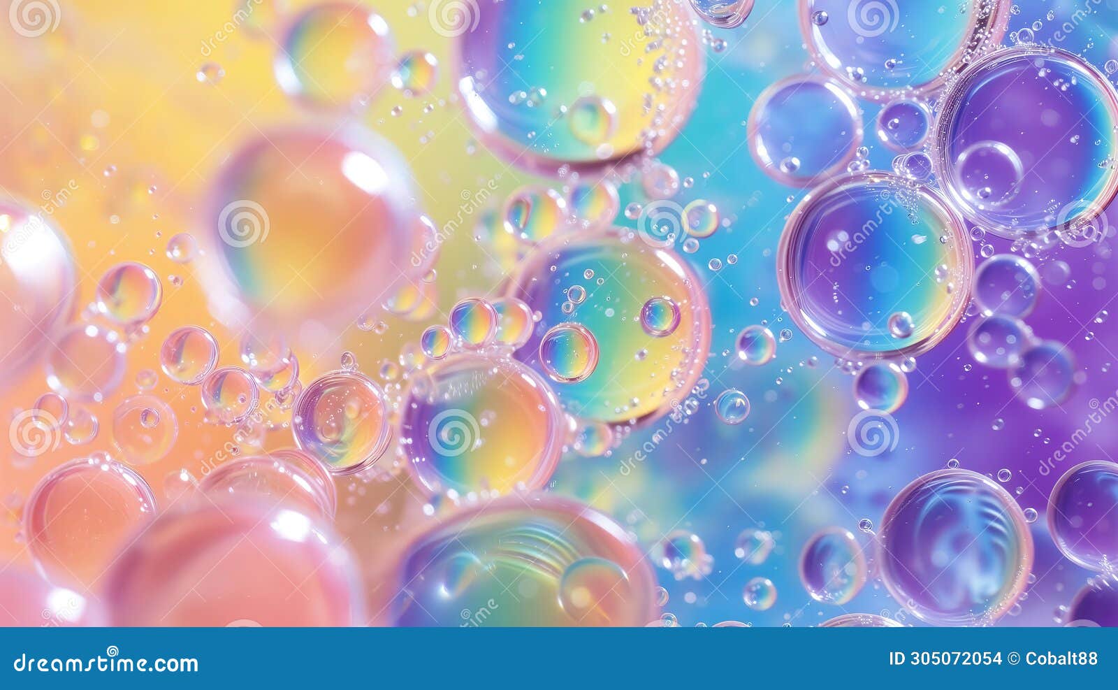 Soap Bubbles Abstract Light Illumination, Abstract Background Stock ...