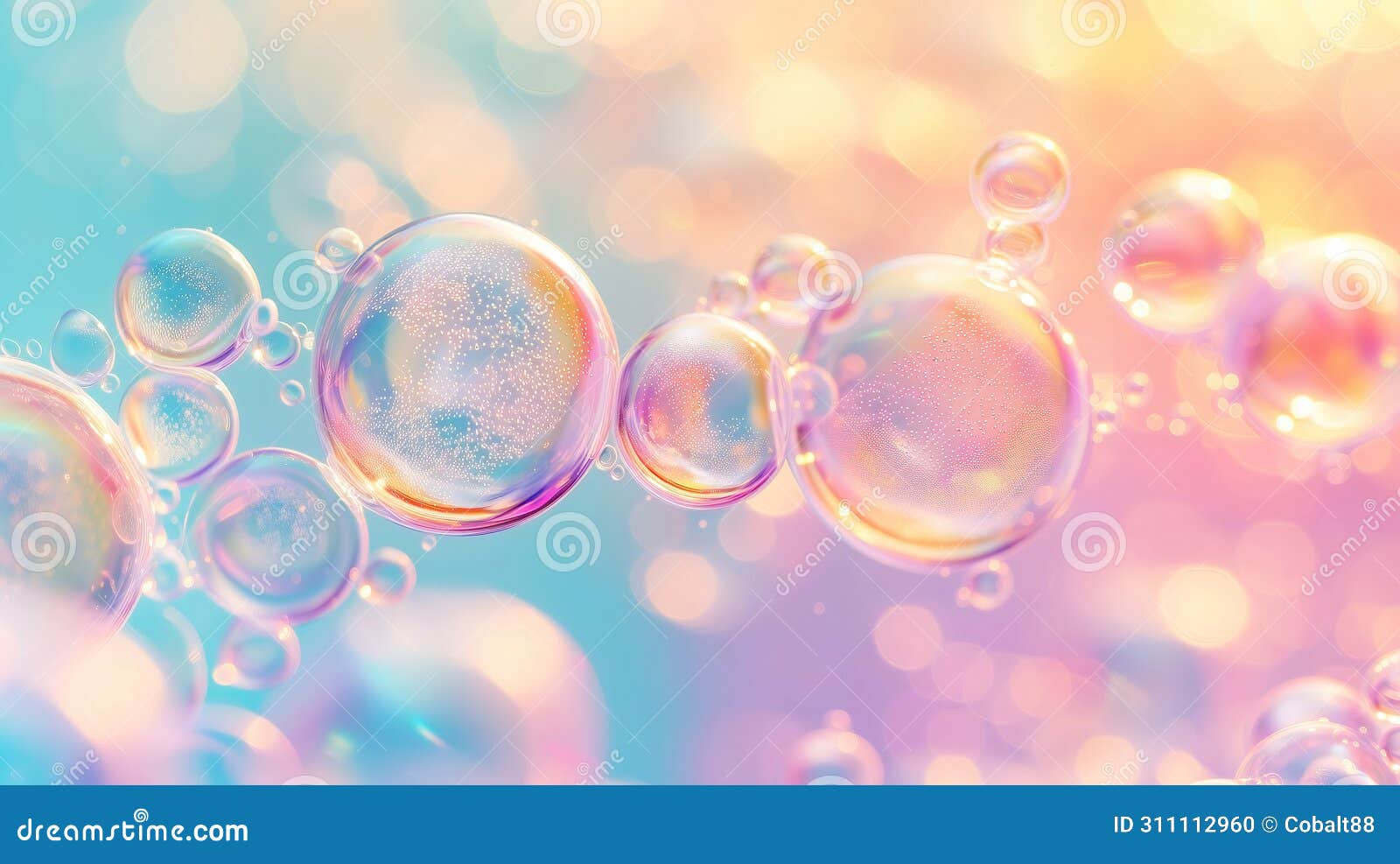 Soap Bubbles Abstract Light Illumination, Abstract Background Stock ...