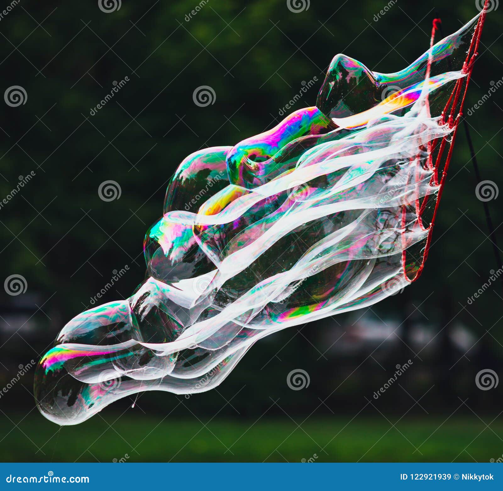 Soap Bubbles Abstract Shape Stock Image - Image of reflection, form ...
