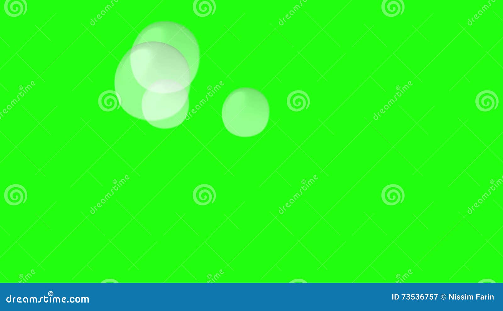 Soap Bubbles Floating Around on a Green Screen Background Stock Video ...