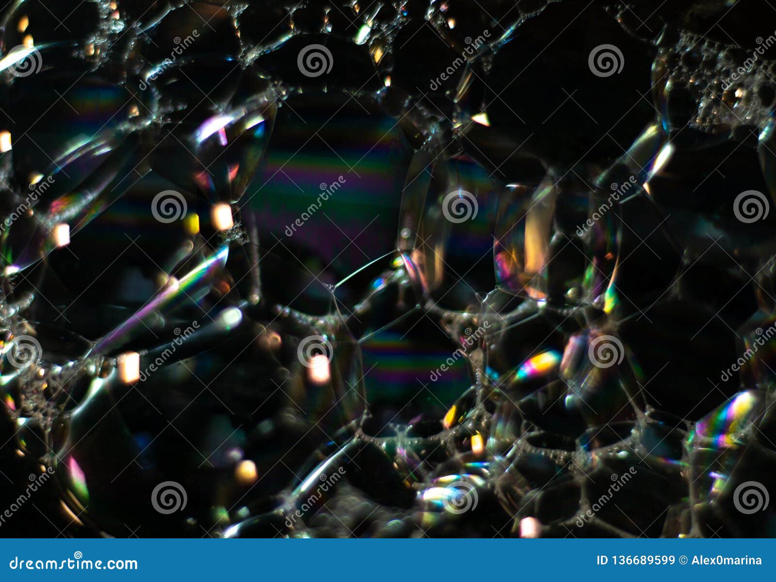 Soap bubbles, macro shot stock image. Image of close - 136689599