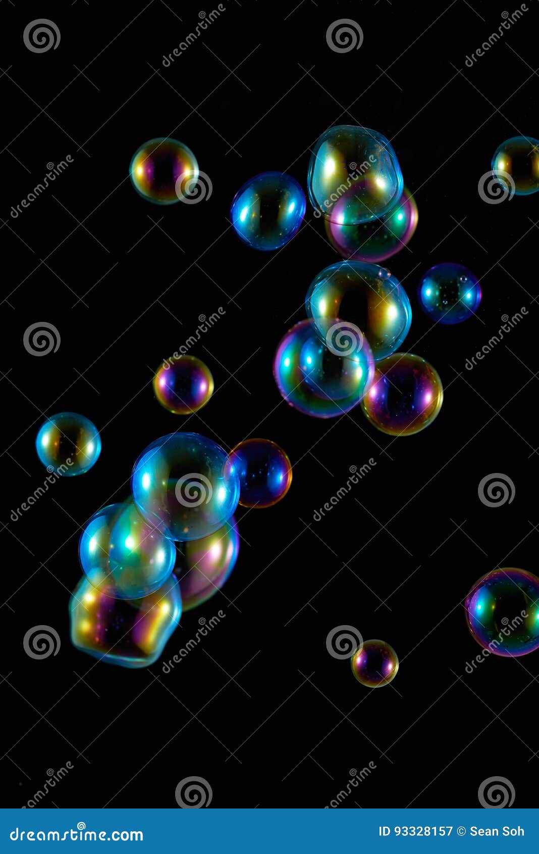Rainbow Reflection On Silver Texture. Iridescent Background Stock Image ...