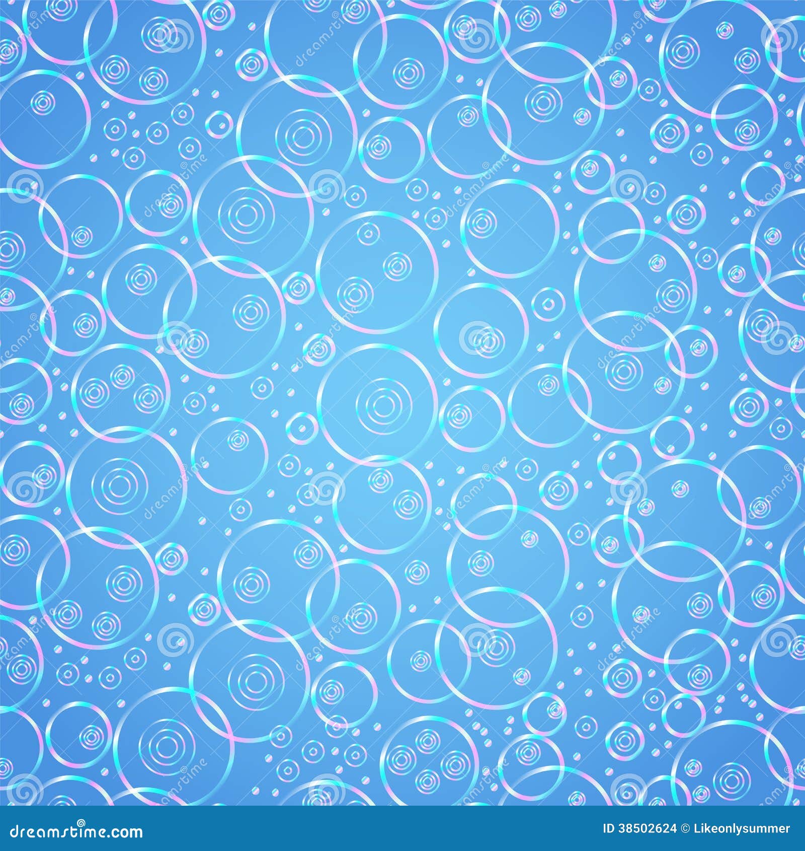 Soap Bubbles. Seamless Pattern Stock Vector - Illustration of pattern ...