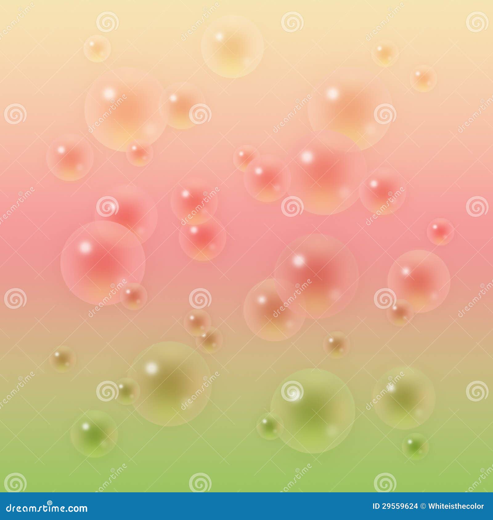 Soap Bubbles Spring Background Stock Illustration - Illustration of ...
