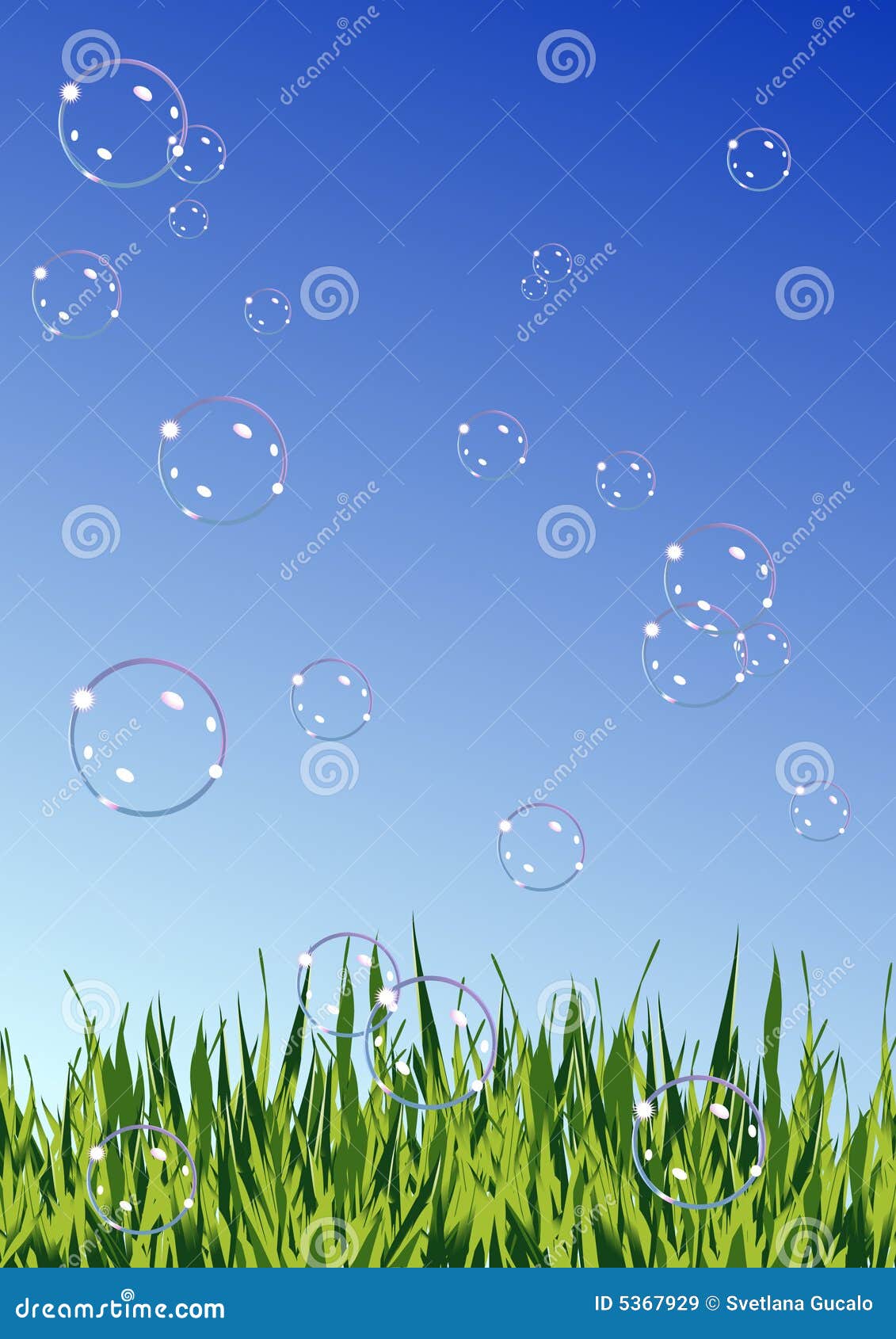 Soap Bubbles Summer Field Stock Illustrations – 365 Soap Bubbles Summer ...