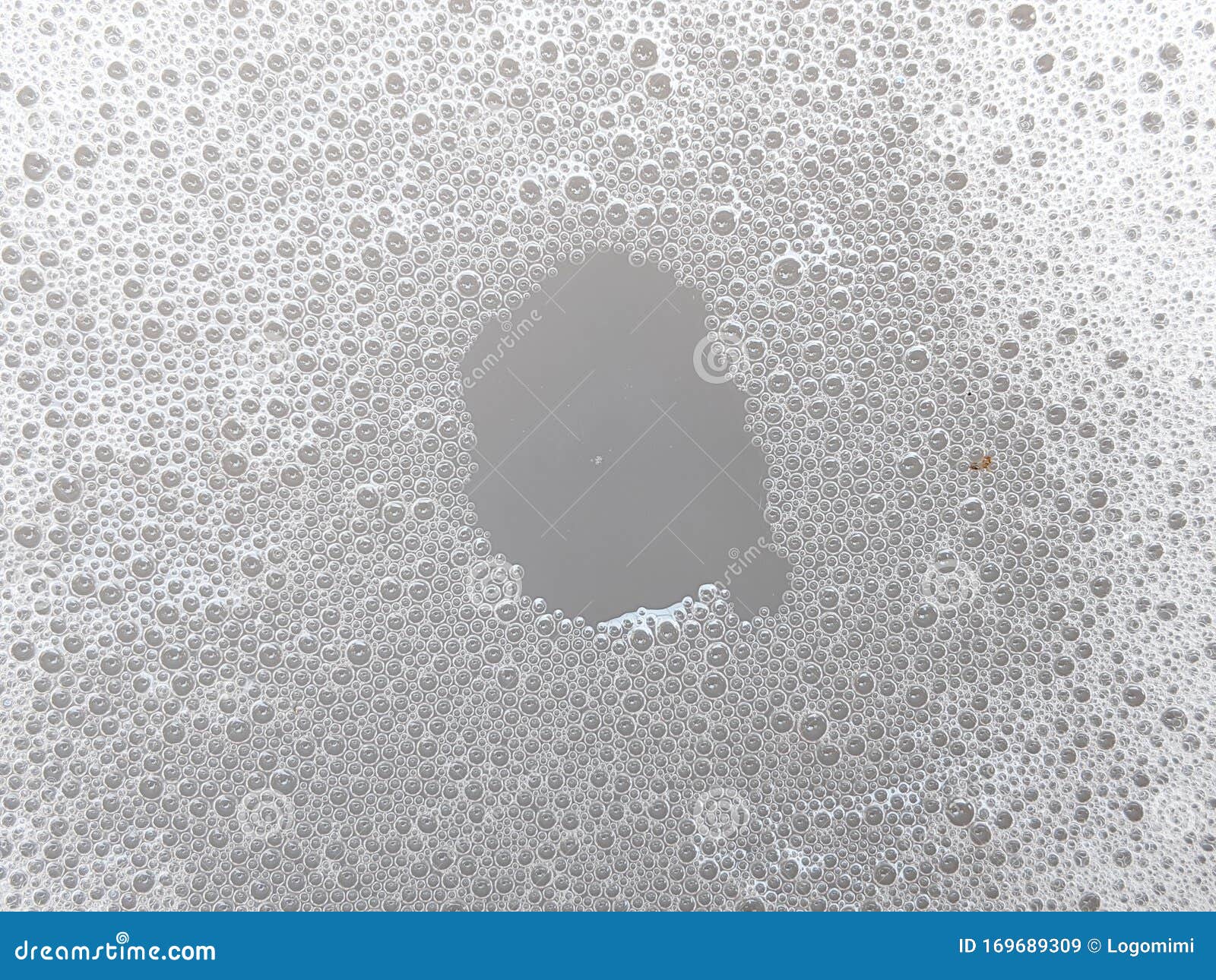 Soap Bubbles on the Surface of the Water, Soap Suds Texture Stock Image ...