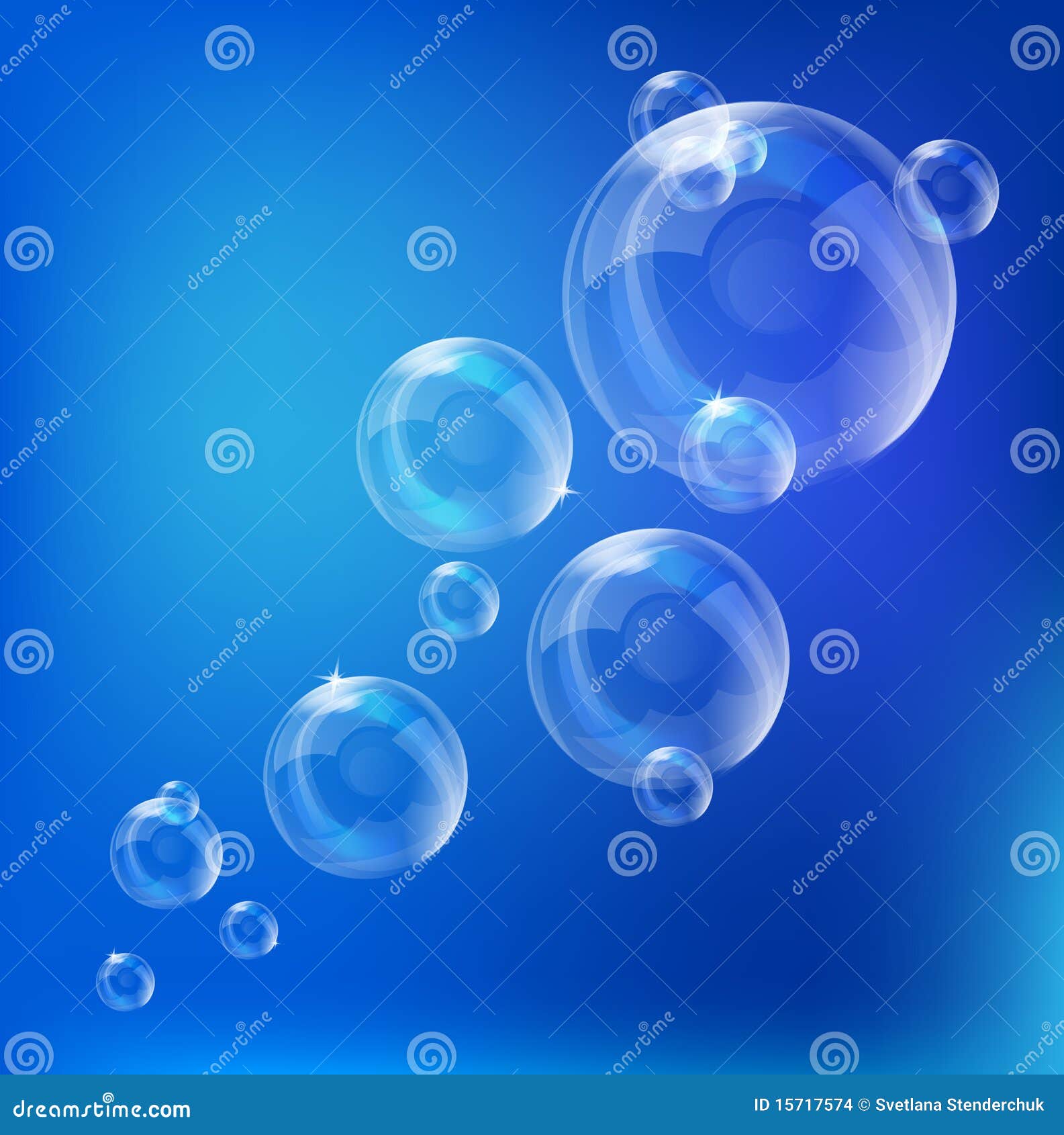 Soap Bubbles - vector stock vector. Illustration of fresh - 15717574