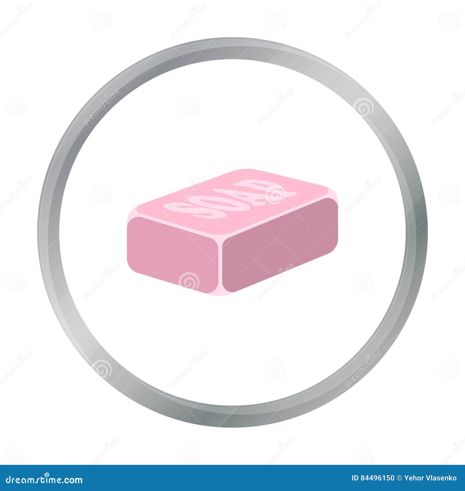 Soap Cartoon Icon. Illustration for Web and Mobile Design. Stock Vector ...