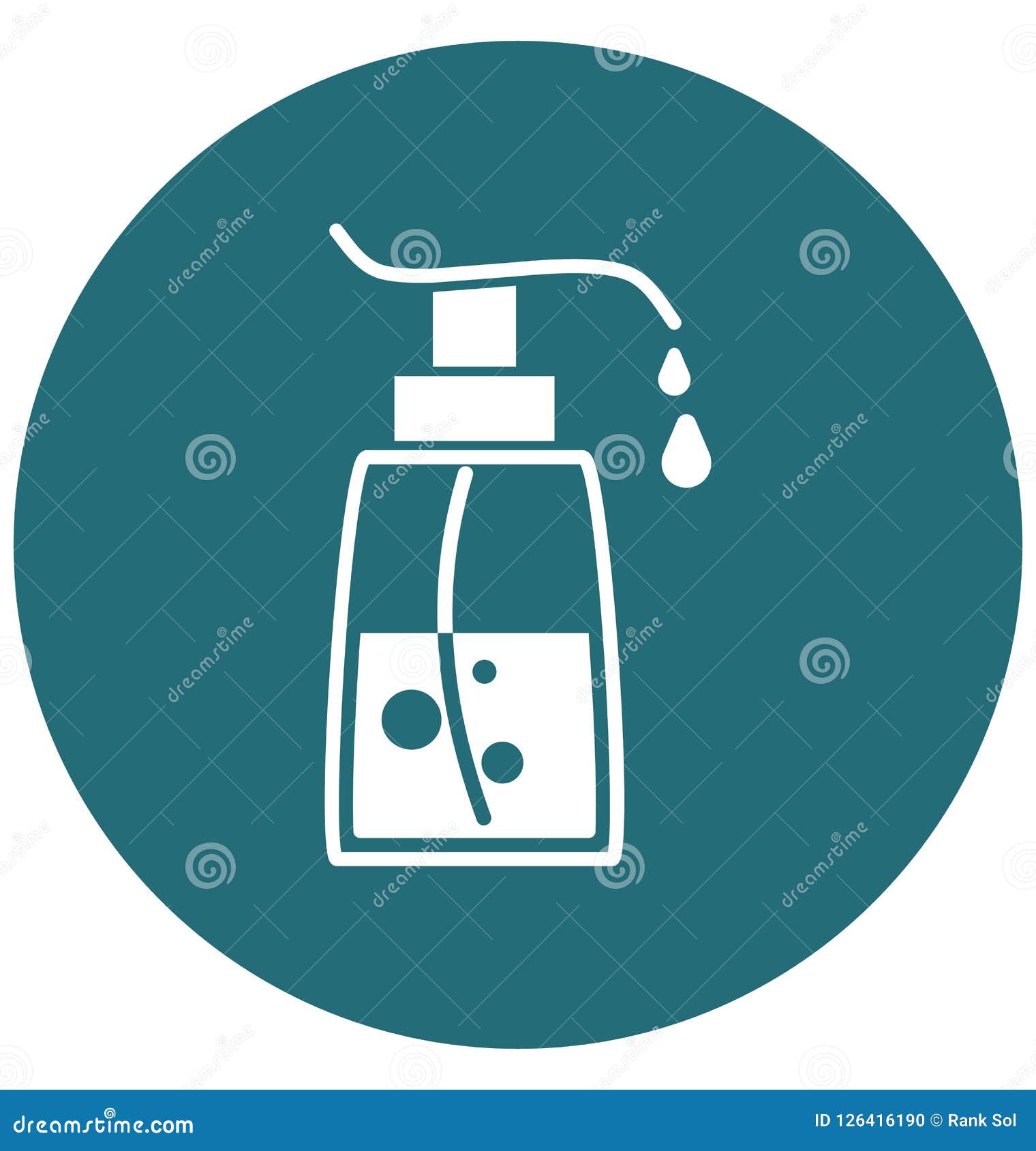Soap Dispenser Isolate Vector Icon Editable Stock Vector - Illustration ...