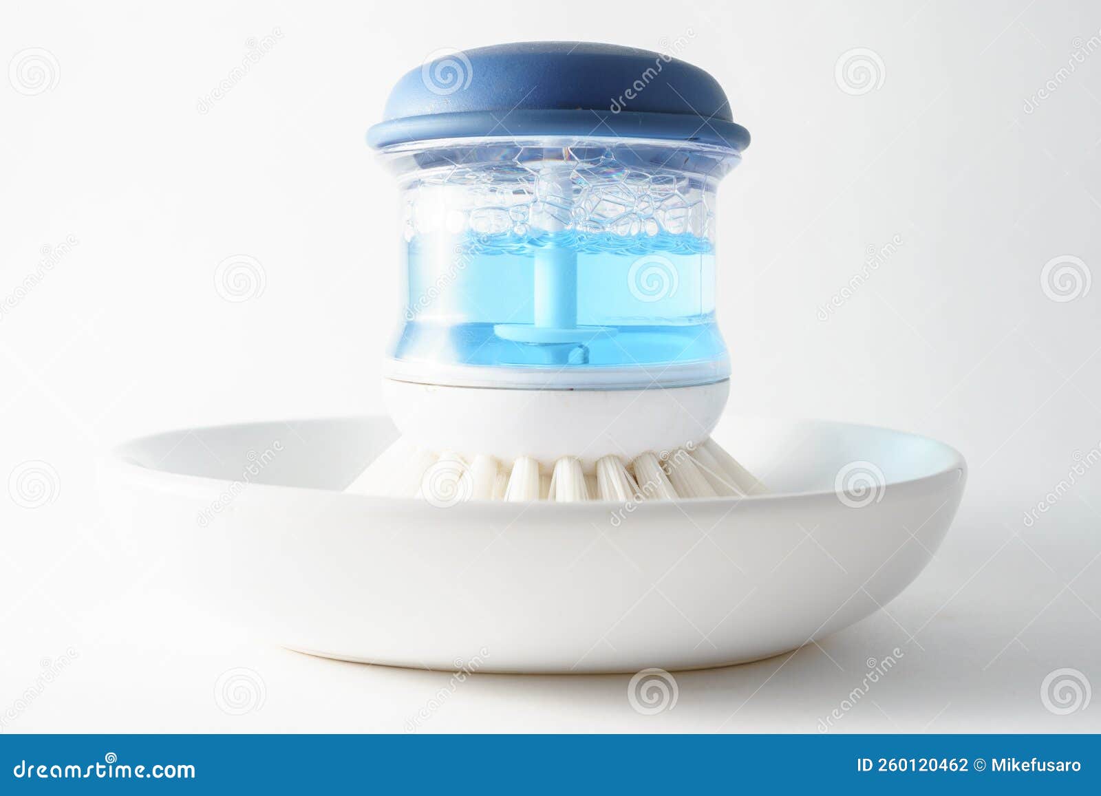 Soap dispensing brush stock photo. Image of kitchen - 260120462