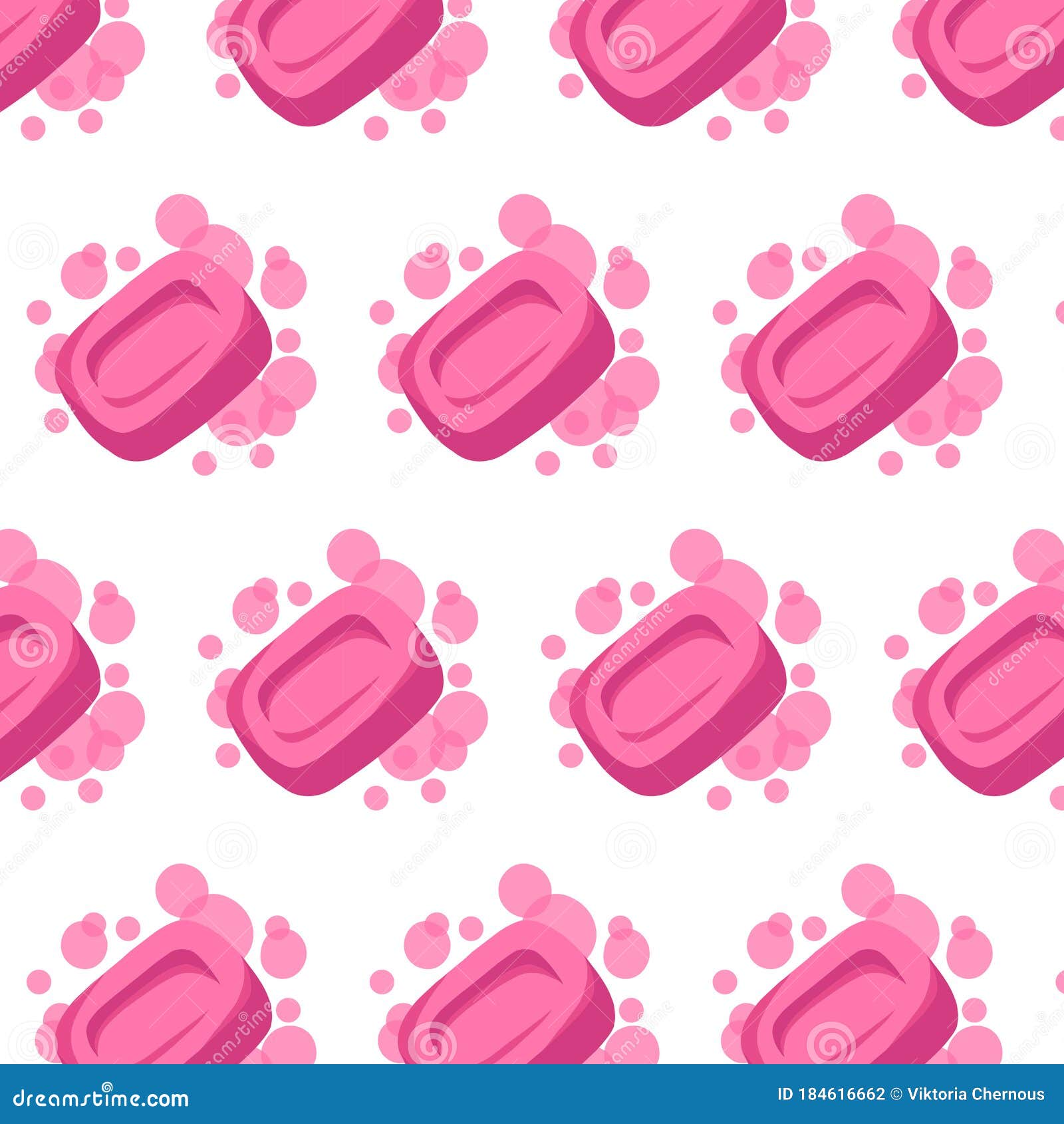 Soap Doodle Pattern, Vector Illustration Stock Illustration ...