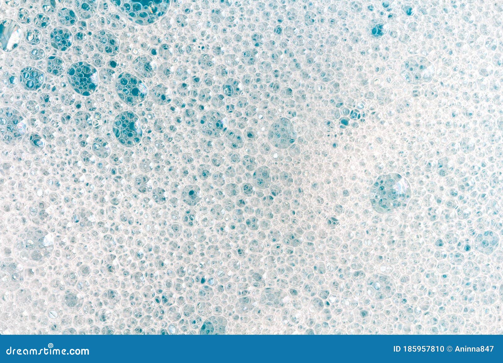 Soap Foam on Light Blue Background, Lather Texture Stock Photo - Image ...