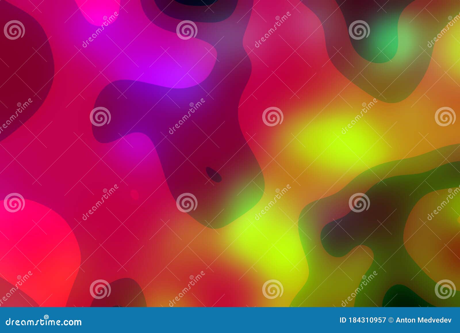 Soap Glossy and Shiny Bubbles or Liquid Abstract Gradient Texture 3D ...