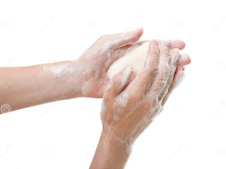 Soap in hand stock photo. Image of close, drop, female - 14777960
