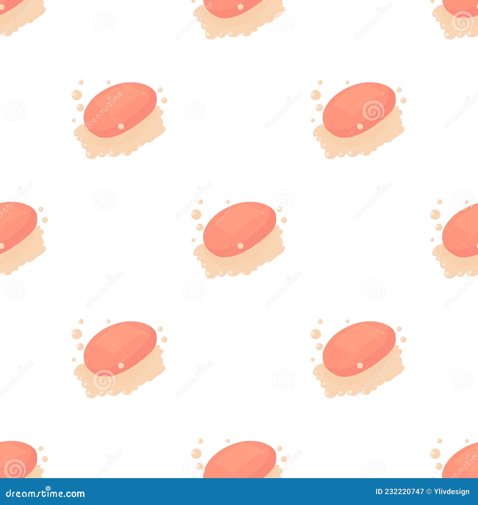 Soap Pattern Seamless Vector Stock Vector - Illustration of bath ...