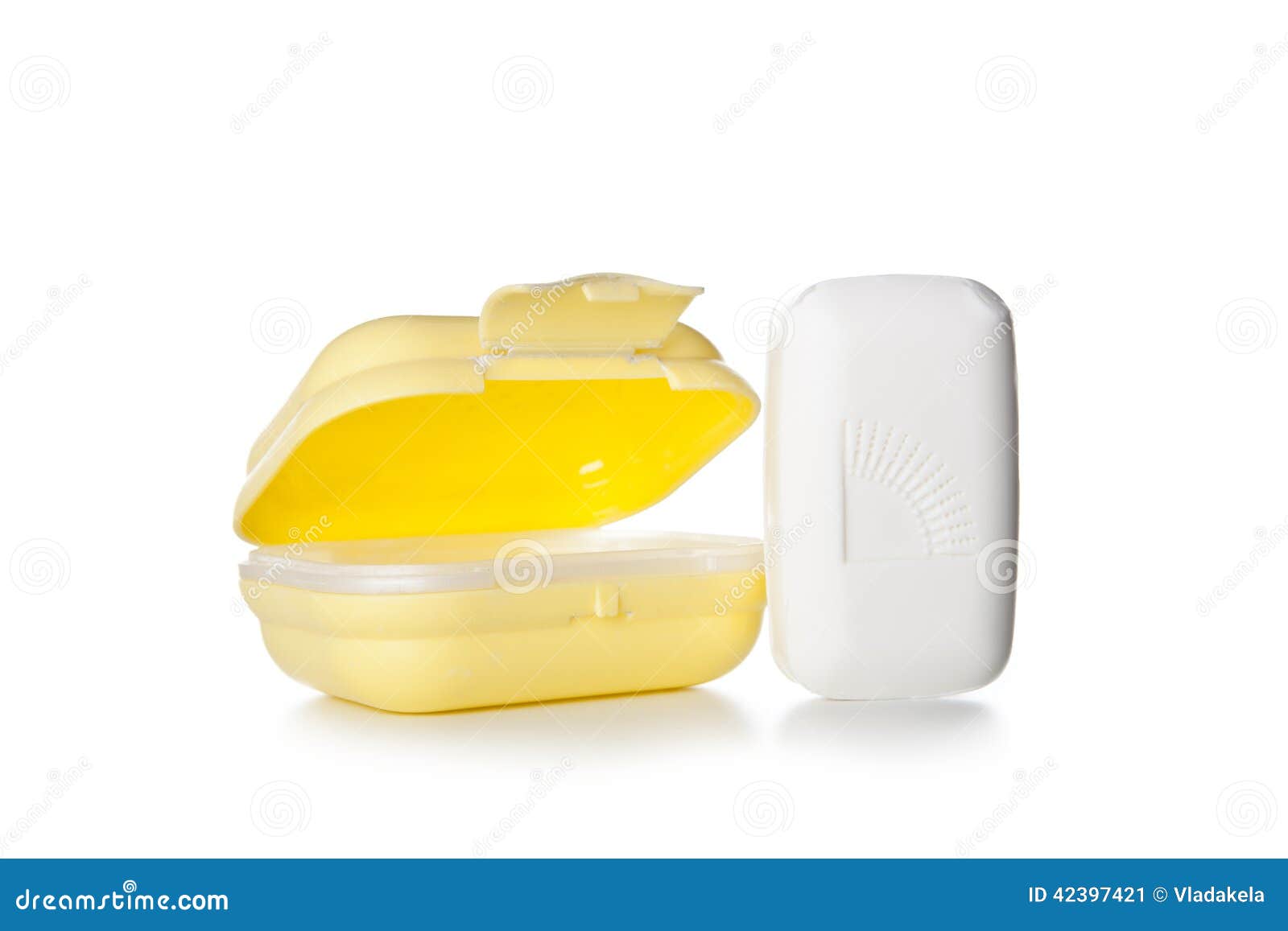 Soap and Plastic Container stock image. Image of soft - 42397421