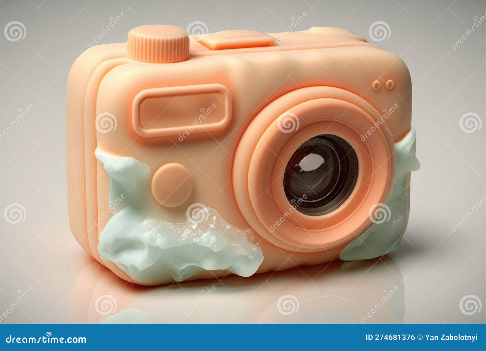 Soap Shaped Like a Camera. Generative AI Stock Illustration ...