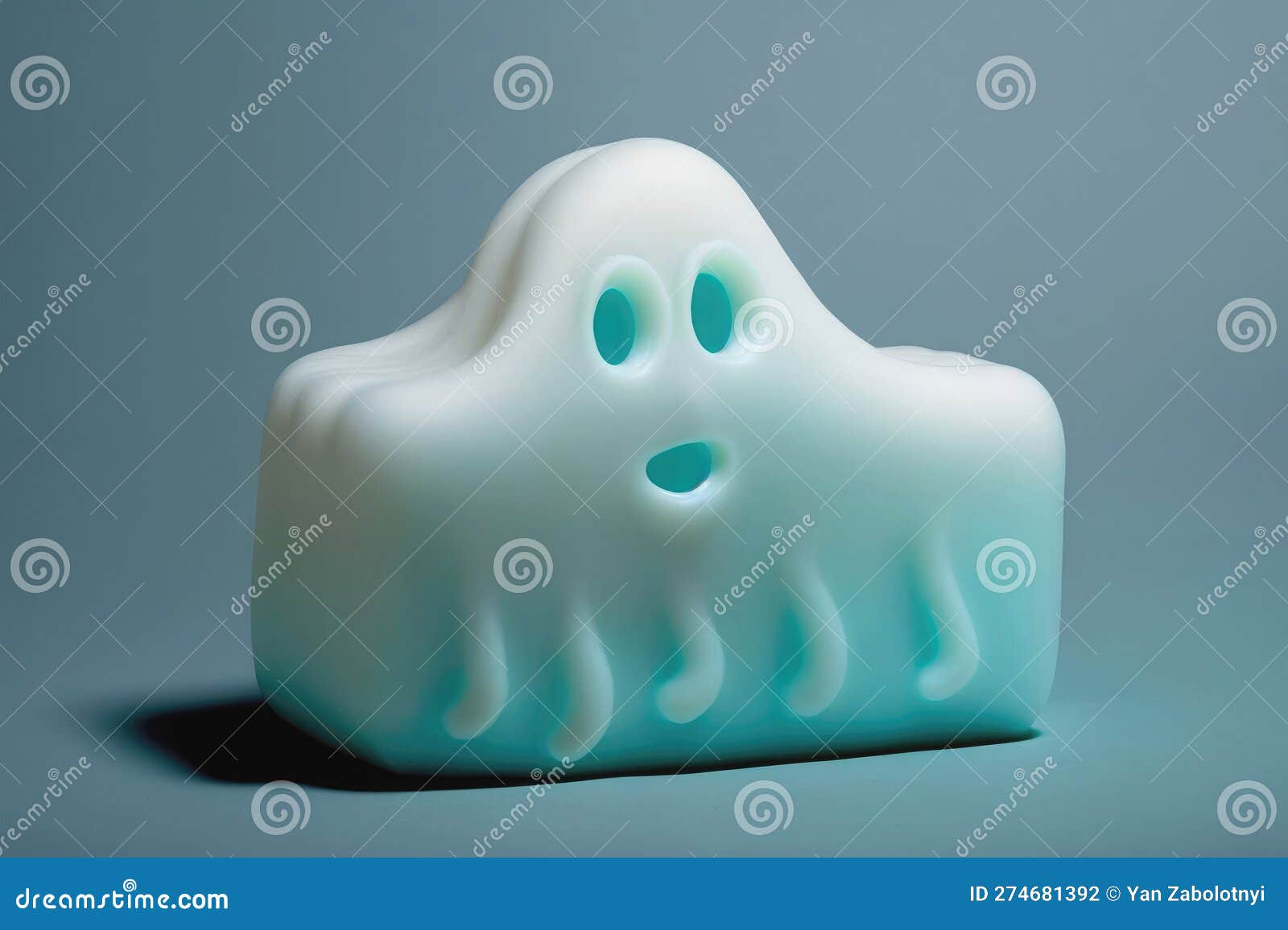 Soap Shaped Like A Gemstone. Generative AI Royalty-Free Stock Photo ...