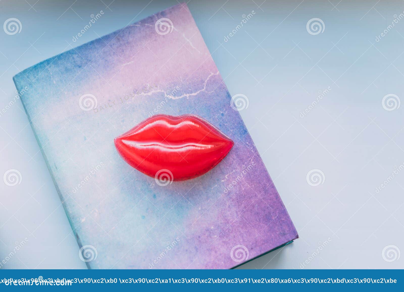 Soap Shaped Red Female Lips Stock Photo - Image of style, design: 89577454